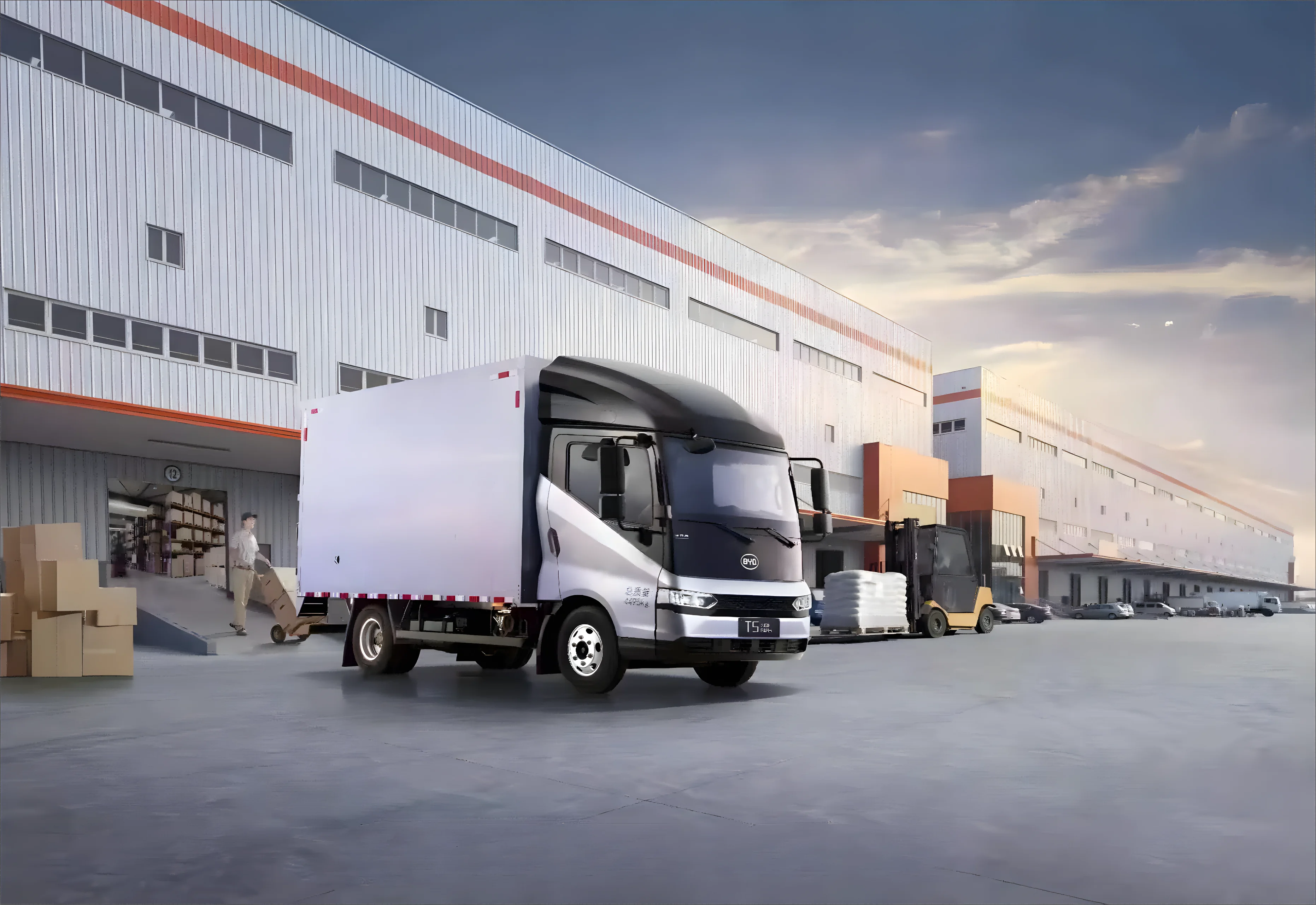 Truck Chinese Made Byd T5 Electric Truck Camping Hybrid Delivery ...