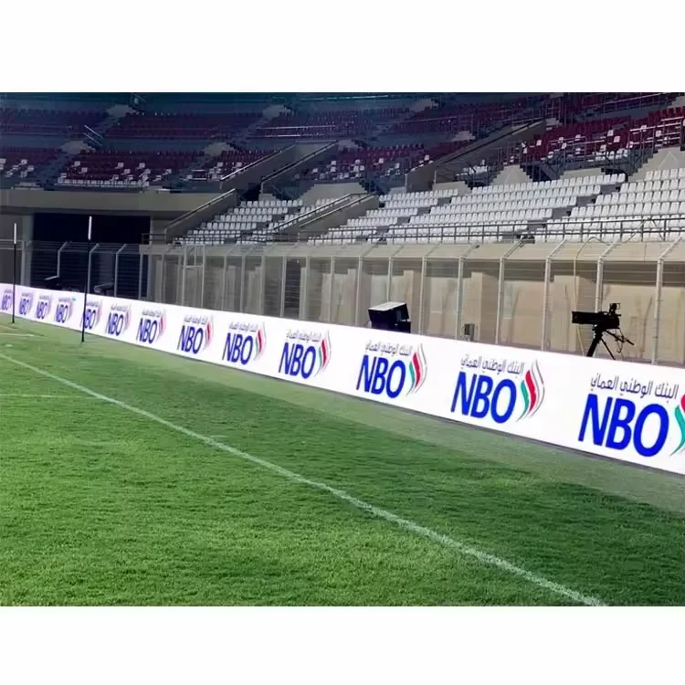 Anti-collision signage perimeter advertising led banner display ...