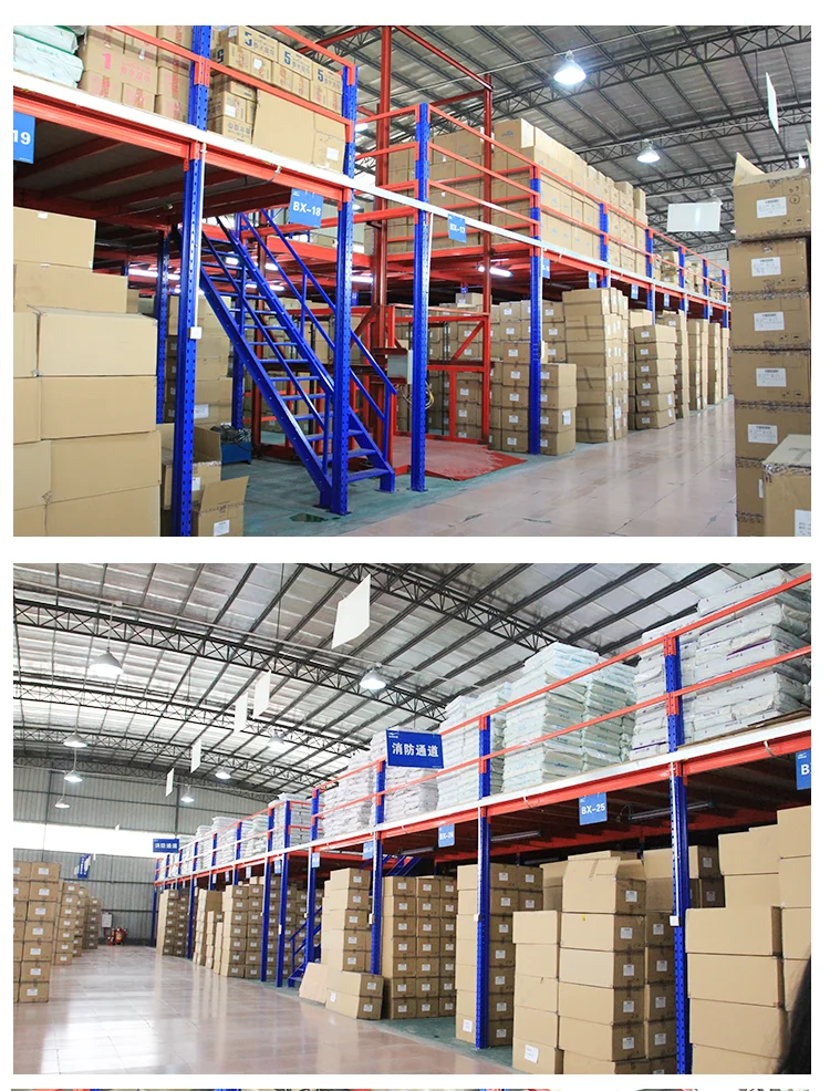 Xieda Heavy Duty Metal Storage Rack Orange Blue Display Heavy Duty ...