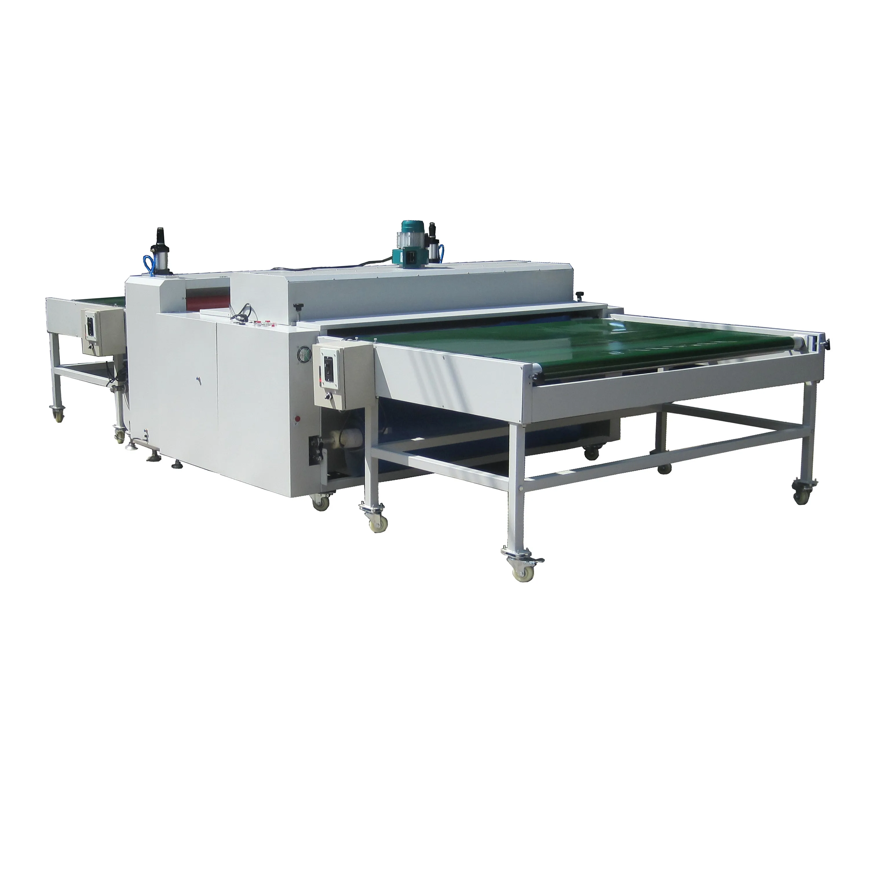 1600mm Acrylic Sheet Uv Liquid Coating Machine With Conveyor Belt ...