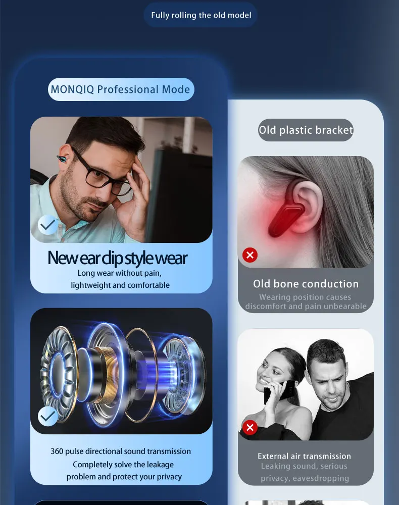 2023 Hot Selling Low Price Q80 Wireless Earphone Audifonos Inalambricos Ear Earring Yyk-q80 Tws ...