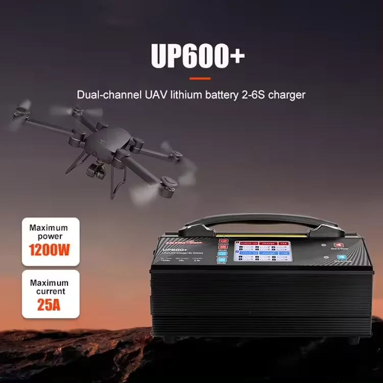 Original UP600+ 25A Lipo Battery Charger for UAV Drones