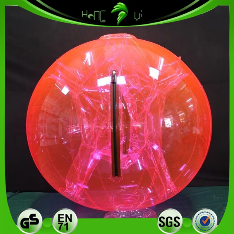 Hongyi Toy Custom Inflatable Transparent Pink Ball Suit Bondage PVC ...