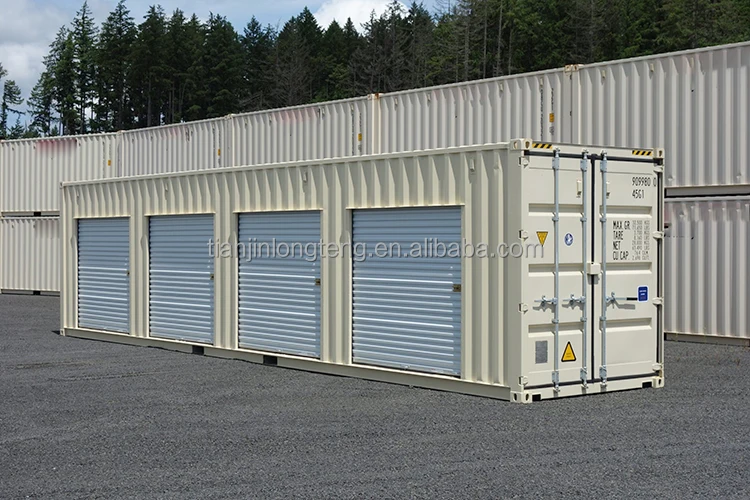 40ft Storage Shipping Container with 4 Roller Shutter Doors