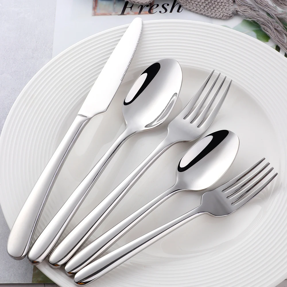Luxury Fancy Stainless Steel 410 Silverware Set