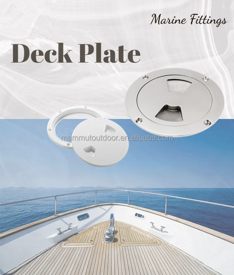 316 Stainless Deck Plate 316 Stainless Steel Round Deck Plate ...