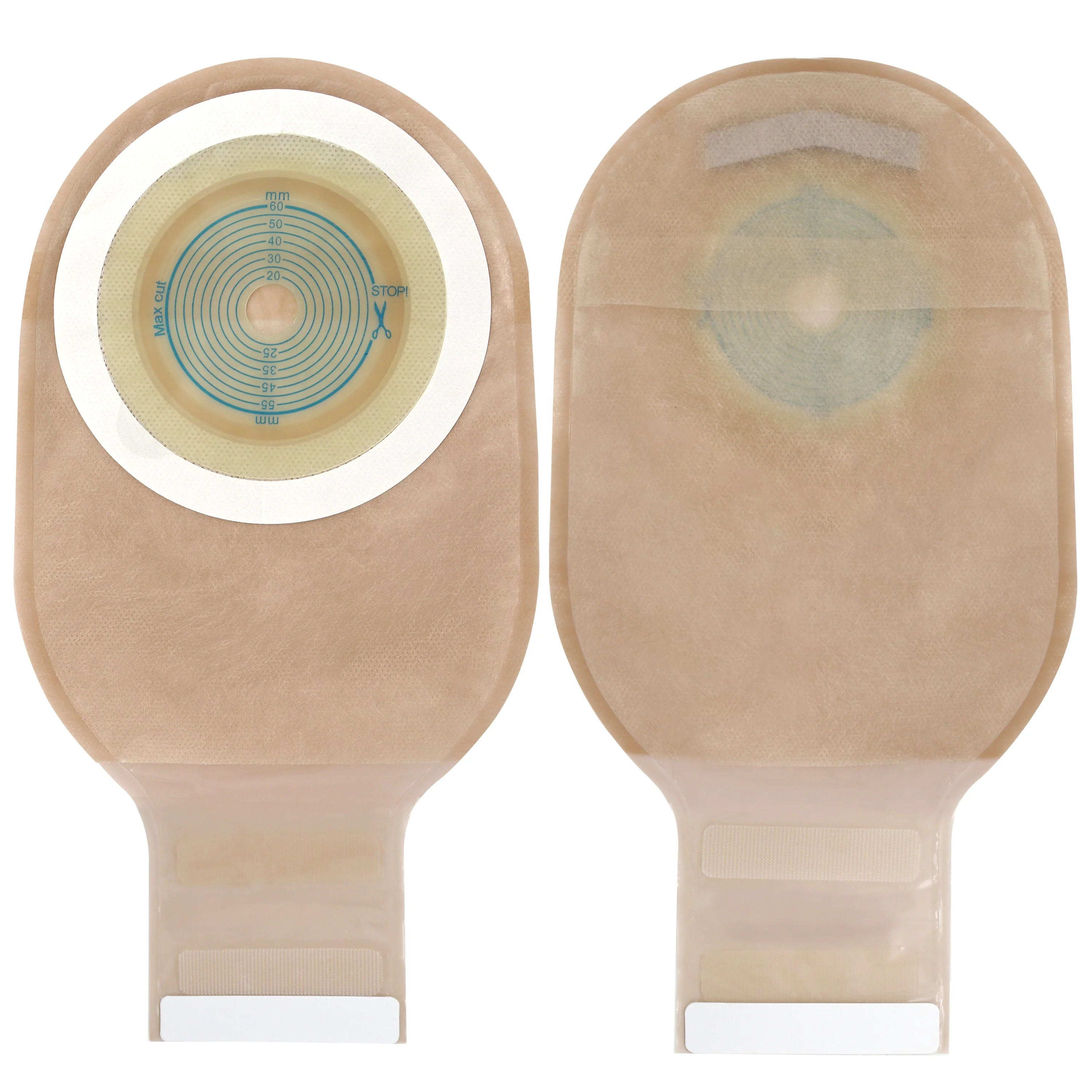 Medical Hydrocolloid Colostomy Skin Barriers Base Plate P60 Flange for ...