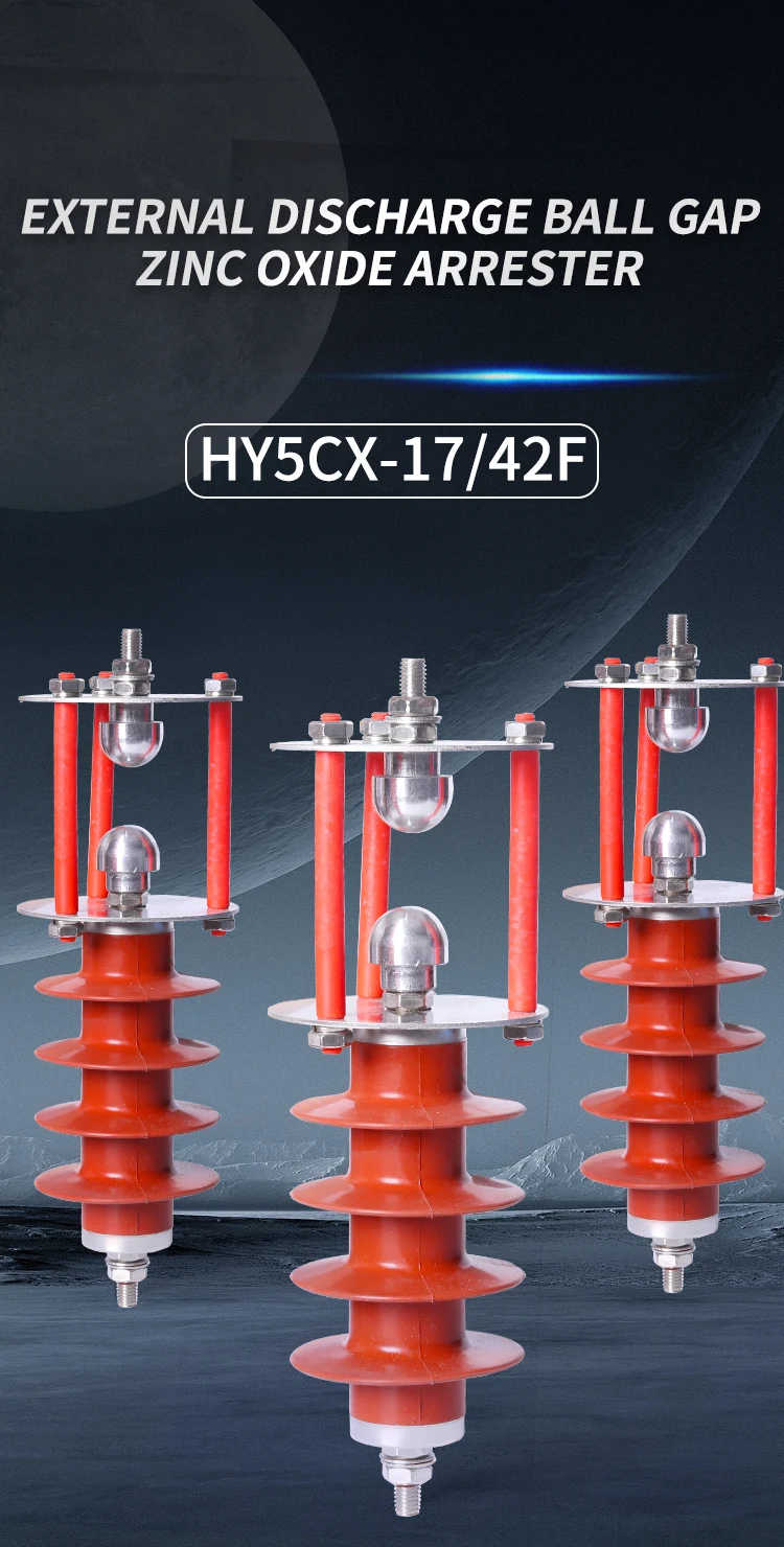 High-voltage Substation Porcelain And Polymer Surge Arrester 20kv 10kv ...