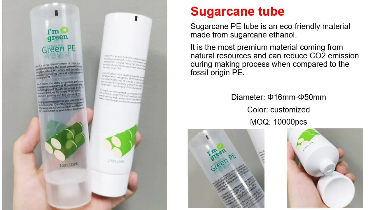 Sample Available Empty Plastic Cosmetic Tubes 50ml Matte Custom Soft ...