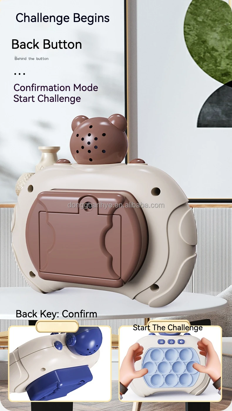 Wholesale Electric Fast Reaction Puzzle Speed Push Game Children's ...