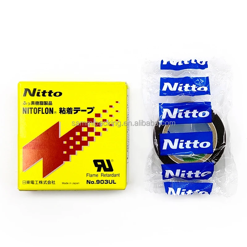 NITTO Denko Nitoflon 903ul PTFE Adhesive Tape for High Temperature