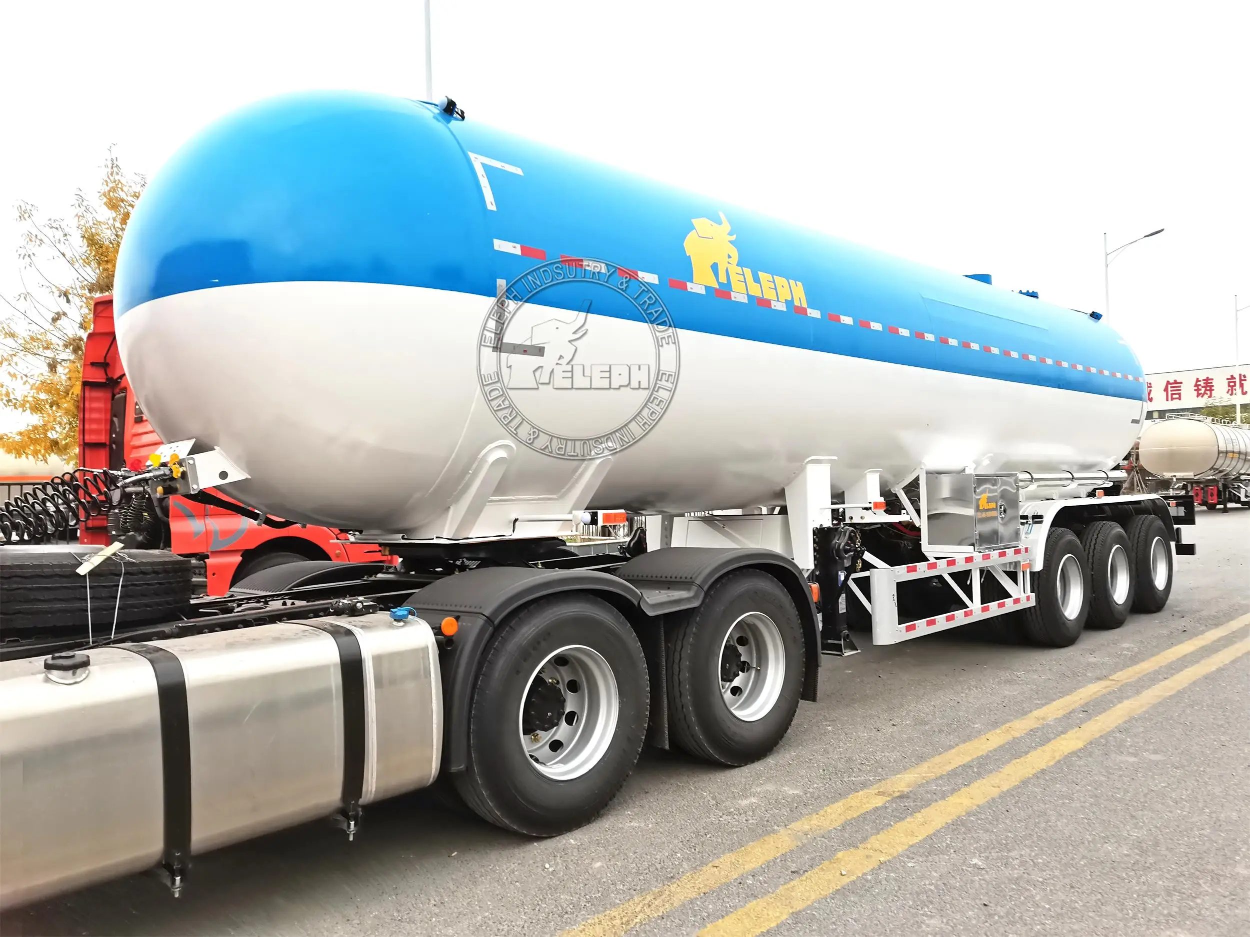 LPG, Butane , Propane Gas Lpg Tank Trailer for Sale| Alibaba.com
