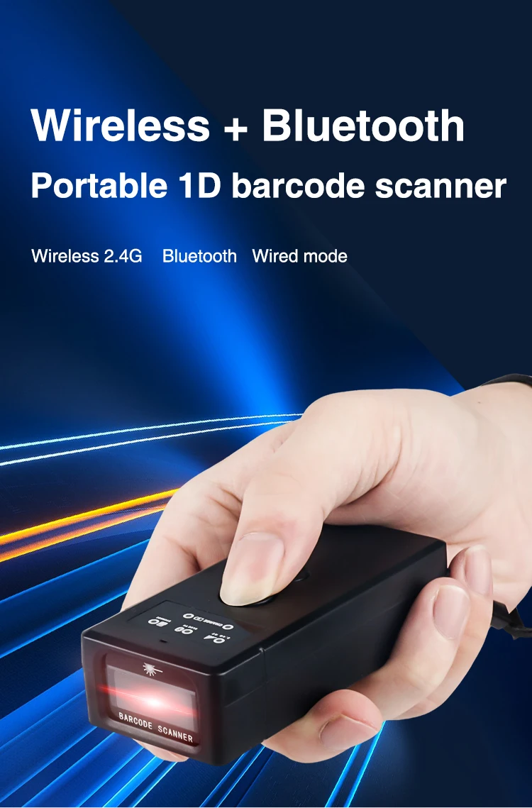 BX11 Pocket Barcode Reader, 1D Barcode Scanner, Android Barcode Scanner ...