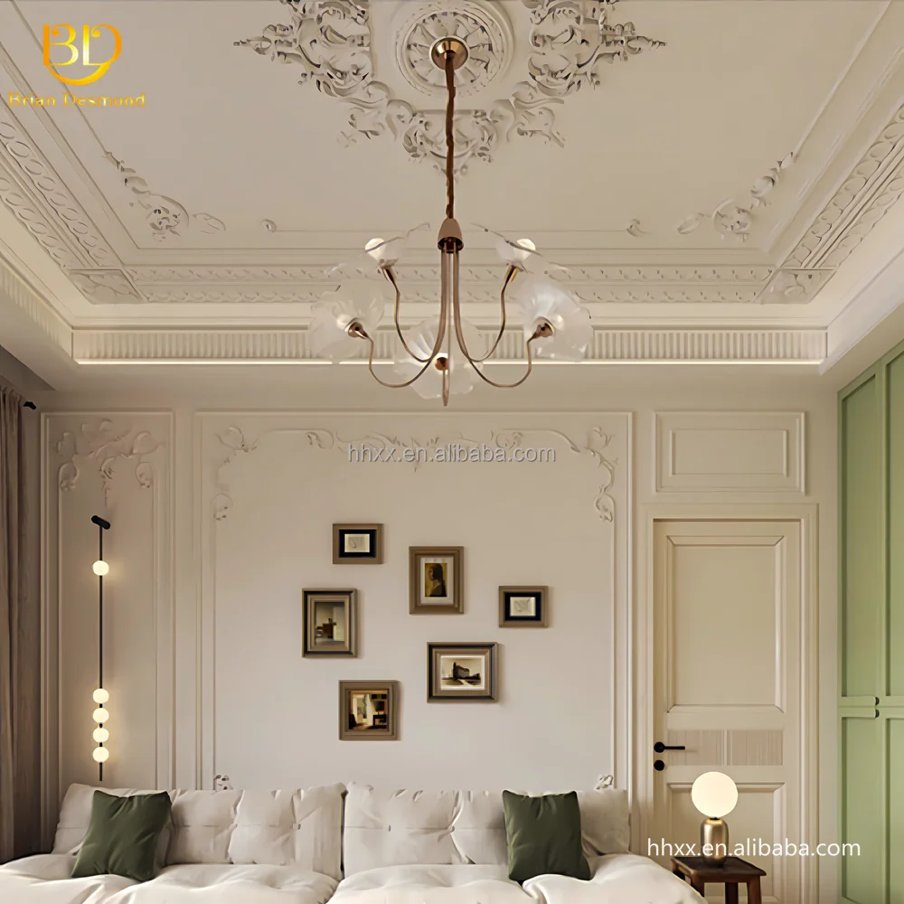 Elegant Corner/interior Wall Panel Decorative/wall Moulding