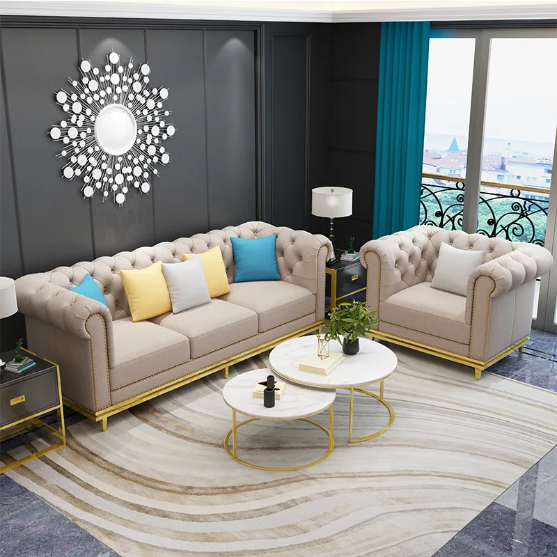 Customize Genuine Leather Sofa Furniture Living Room Sofa Set Luxury ...
