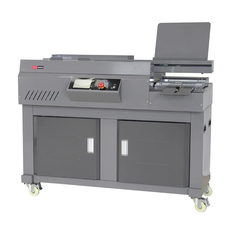 A4 Size Automatic Book Binding Machine - Square & Round Spine