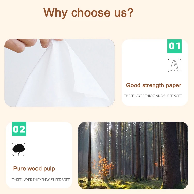 Soft Pack Facial Tissue - Custom Printed & Skin-friendly