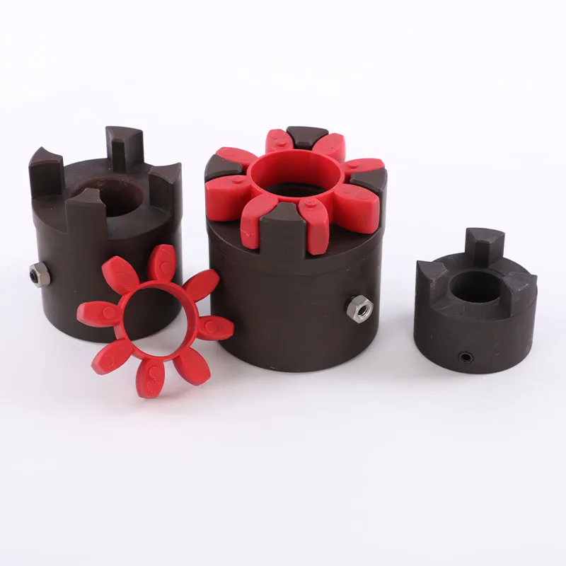 Flexible Spider Couplings with Zero Backlash Elastomer Insert