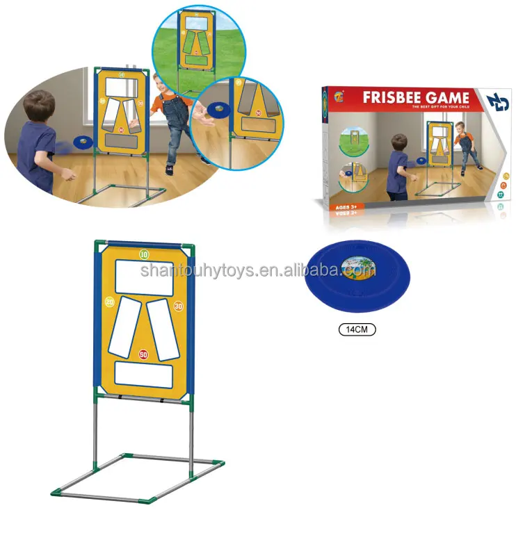 Kids Outdoor Competition Sport Game Toy Flying Disc Sets Toss Throwing ...