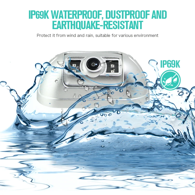 Truck Camera Side View System Waterproof IP69K AI BSD Car Camera Bus ...