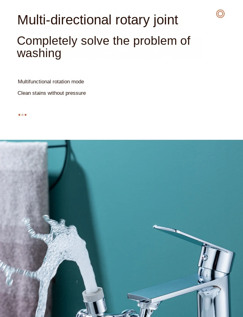 1080 New Copper Electroplating Splash Guard Universal Rotation Anti ...