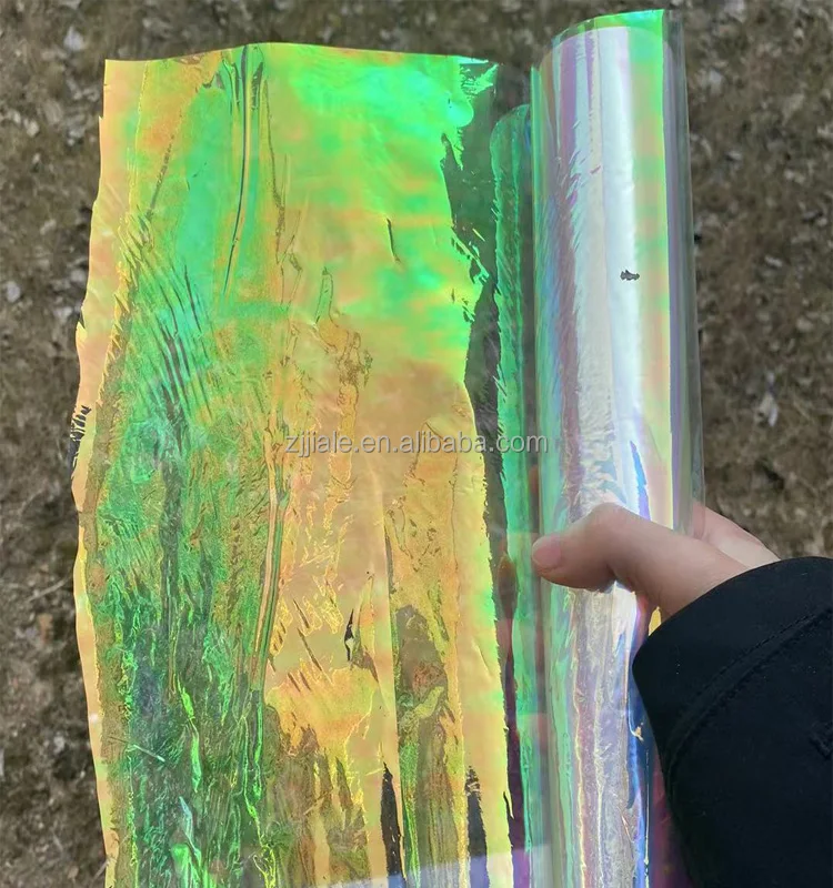 Thin Colorful Shining Pet Stretch Film Soft Translucent Injection ...