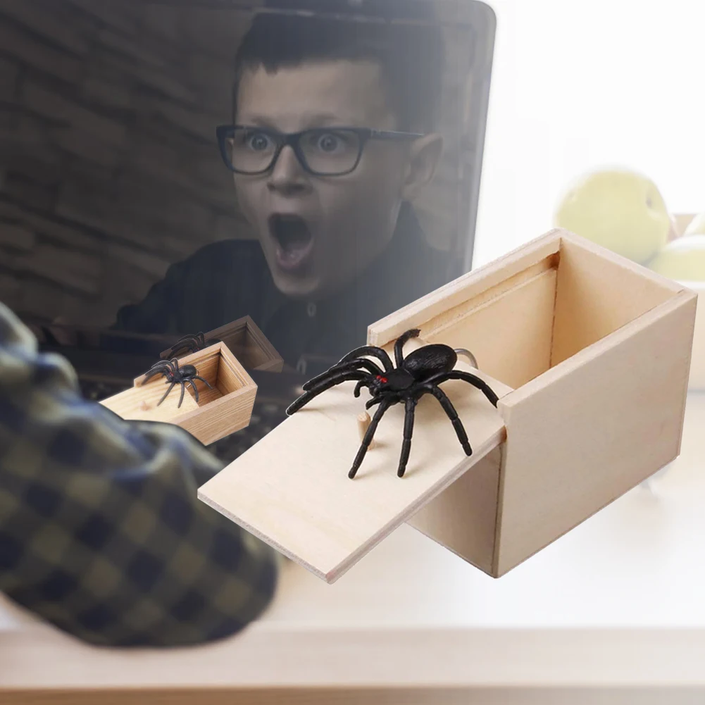 Creative Spider Funny Box Toy - Prank Gift for Halloween