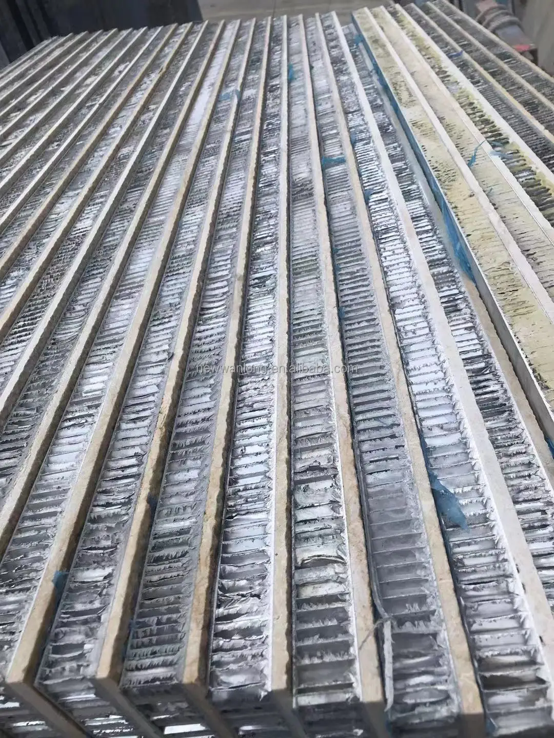 4 Meters Length Limestone Honeycomb Panels for Exterior Wall Cladding