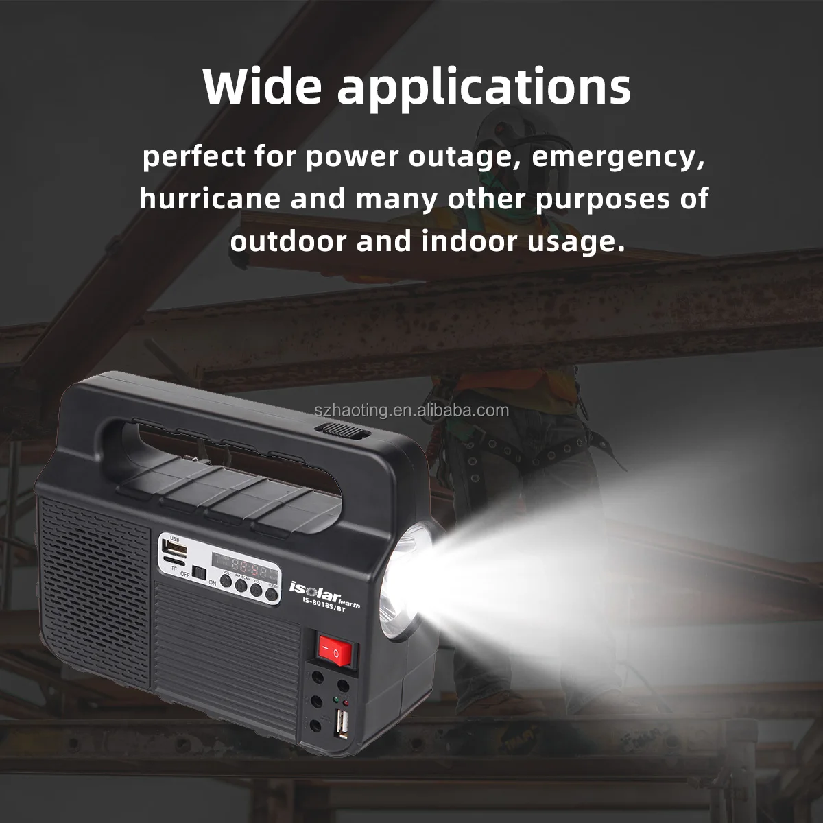 Multifunction Solar Light System for Camping - Isolar