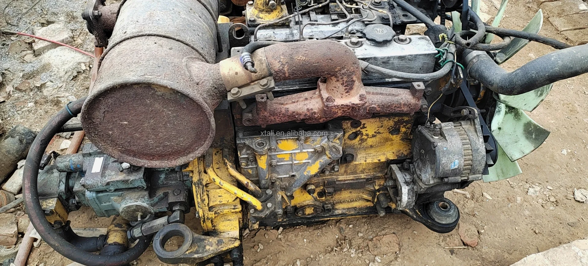 Good Condition Used Motor 4d95 Diesel Engine Assembly For Excavator ...