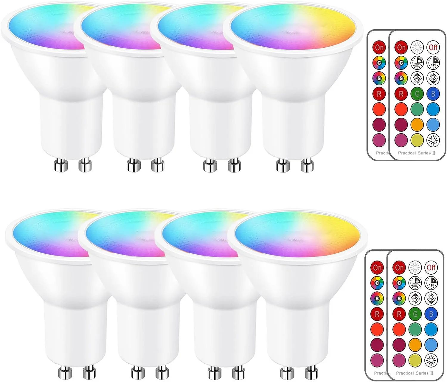 24v Rgb Gu10 Lamp Fitting 5w 7w Led Modul Spotlight Zigbee Led Gu10 ...