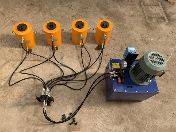 Synchronized Lift Jacking System - House Lifting Jacks