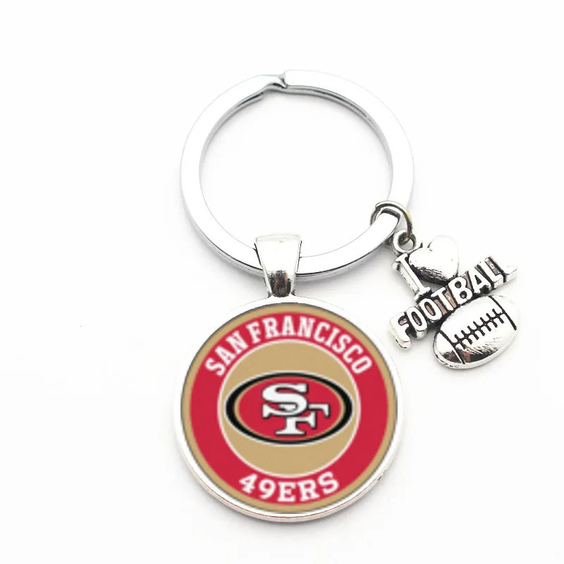 Wholesale 32 Team Nfl Keychain Time Gem American Football League ...