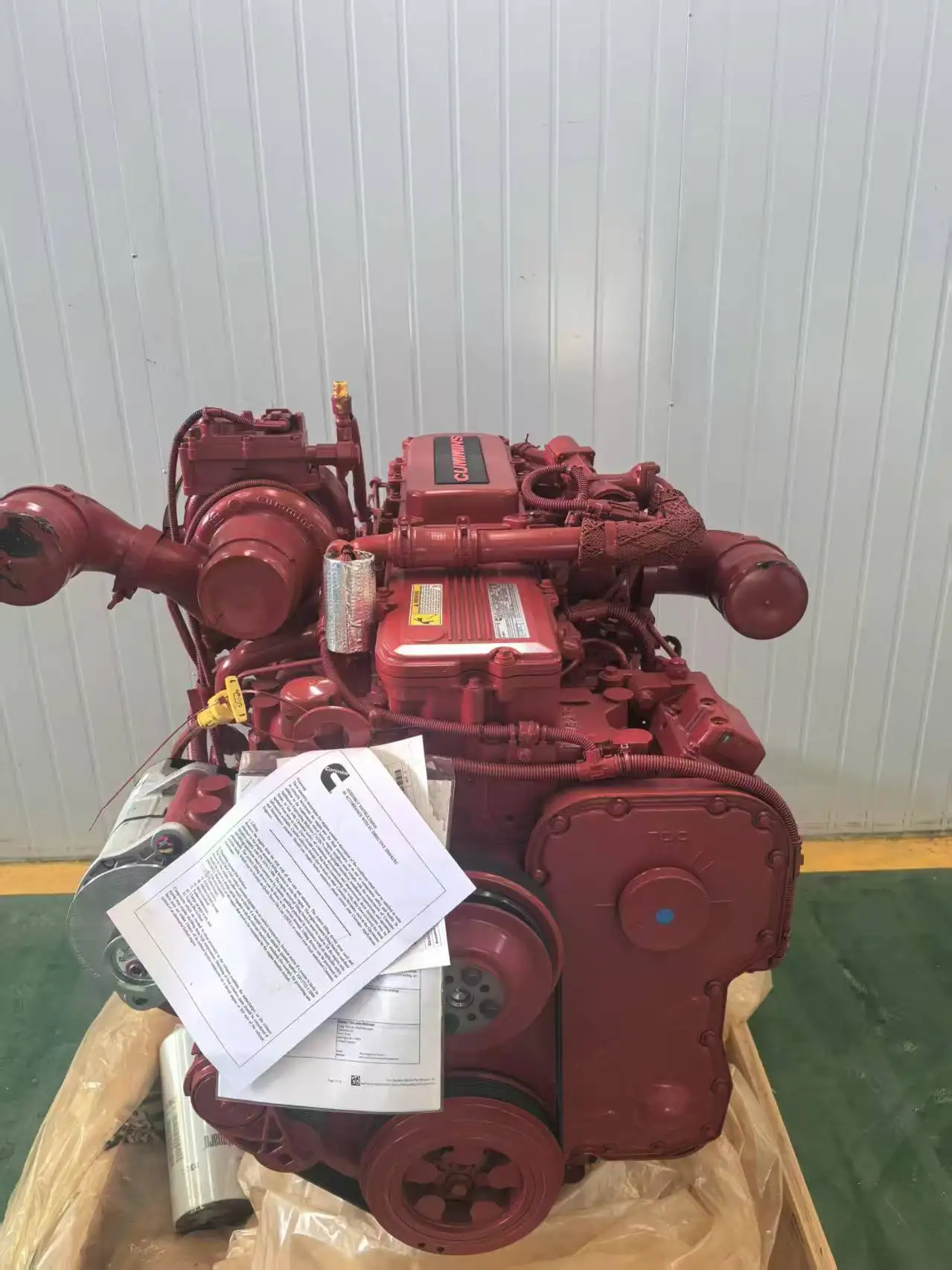 Original QSL9.3 diesel Engine for Wheel Loader 220-245HP MOTOR COMPLETO ...
