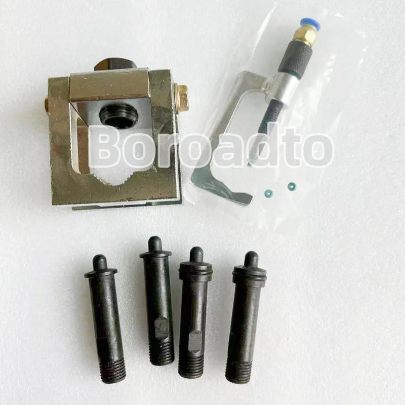 Universal Diesel Common Rail Injector Inlet Connector Adapter Clamp ...