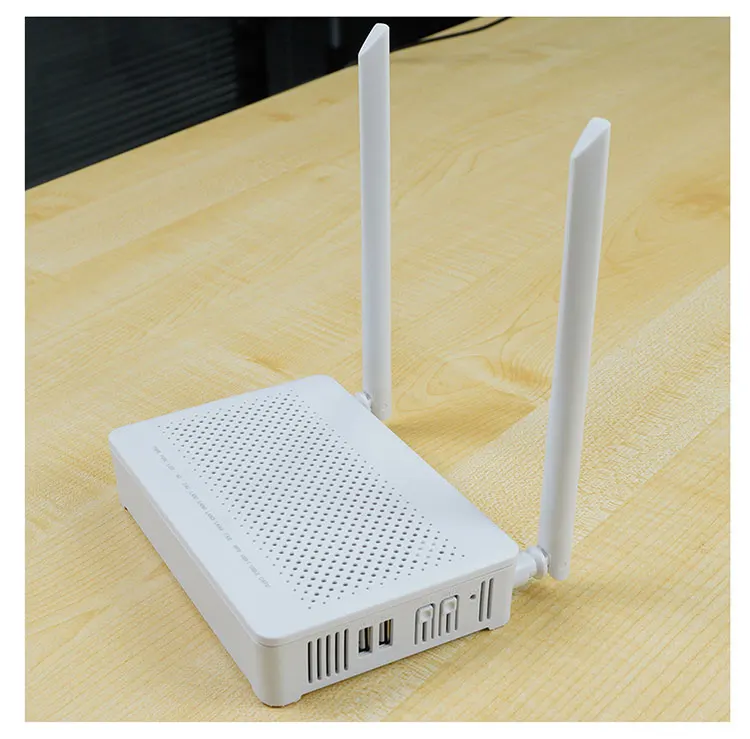 Hosecom Fiber Optical Equipment Catv Port Onu Modem Wifi 2*5dbi Antenna ...