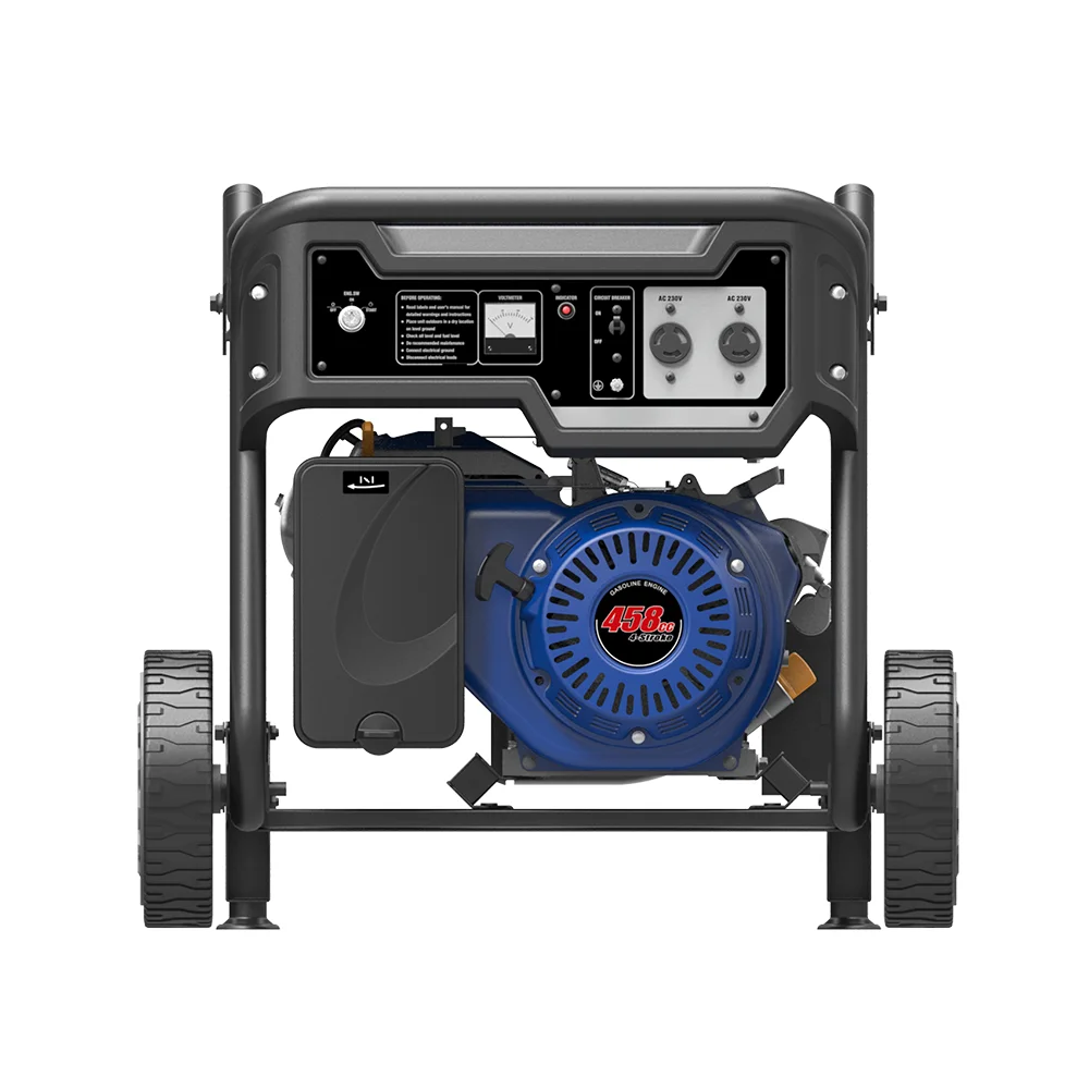Dinking Open Frame Gasoline Generator 8.5kw Rated Power Recoil Starting ...