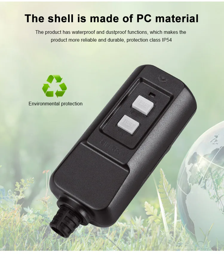 RIFENG SAA Certificate RCD Plug-in Residual Current protection Breaker ...