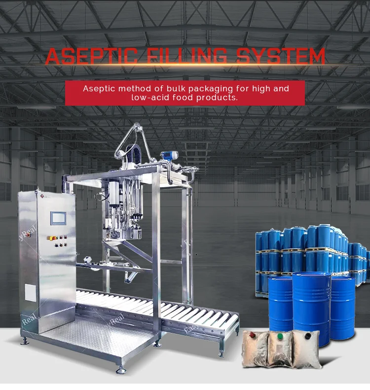 Automatic Big Bag Aseptic Filler 200l And 1000 L Bags Aseptic Filling ...