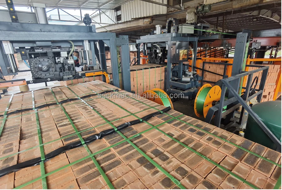 BRICKMAC Semi-Automatic Brick Packing System - 24000+ Bricks/h