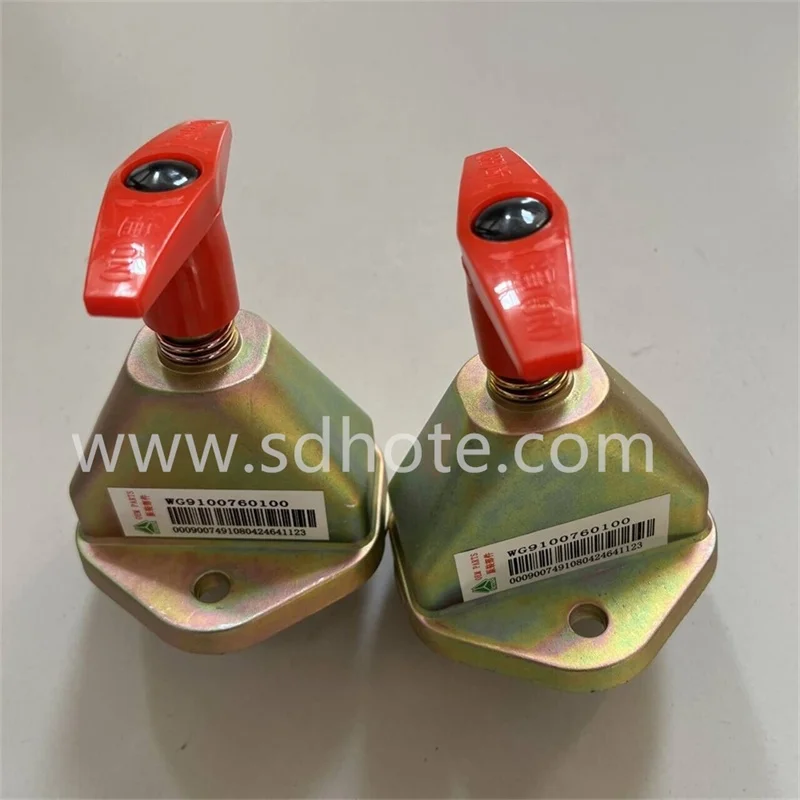 Sinotruk Howo Truck Main Battery Switch Wg9100760100 Essential Spare ...