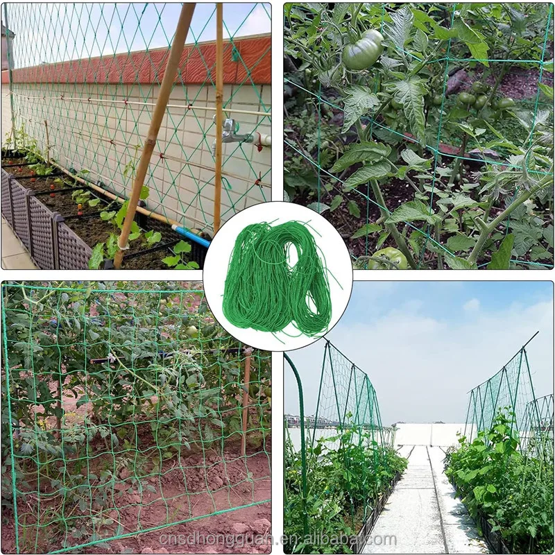 Garden Trellis Netting Plants Climbing Net Uv Treated Polyethylene ...