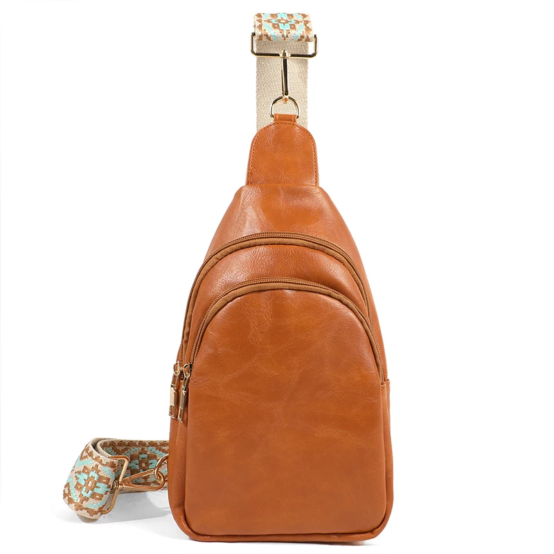 Wholesale Card Belt Chest Bags Women Sling Crossbody Purse Vegan ...