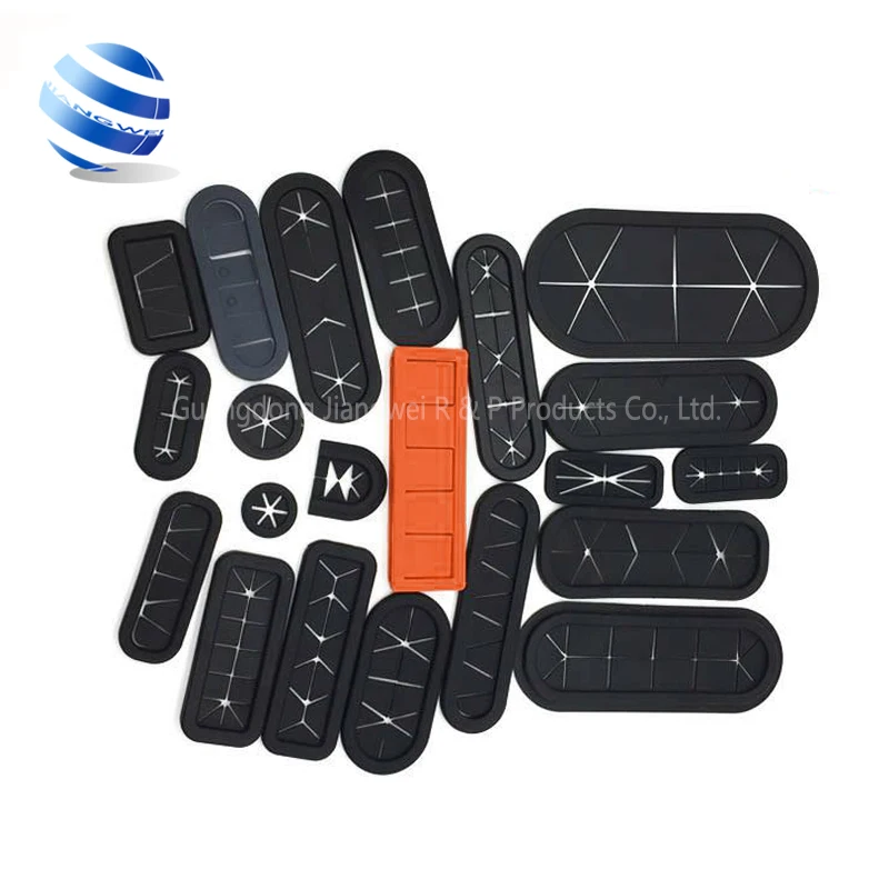 Custom Cable Oval Eyelet FKM NBR EPDM Silicone Rubber Seal