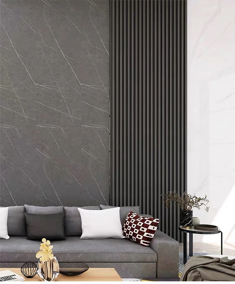 Termite-proof Fluted Grille Wooden Grain Wpc Wall Panel Board - Buy Wpc ...