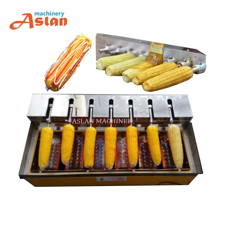 Gas Type Electric Type Grilled Corn Machine - Aslan Machinery