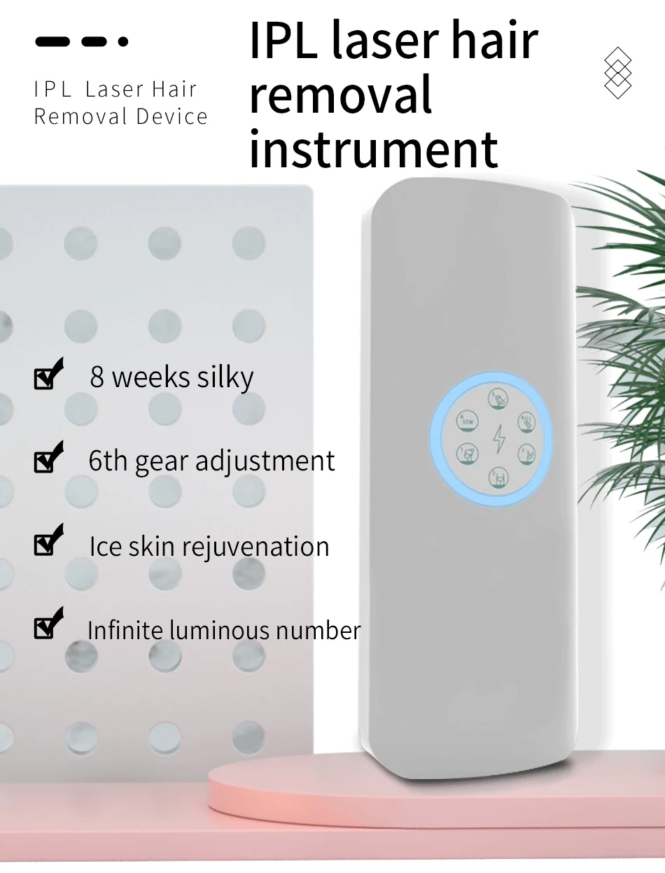 6 Levels Ipl Hair Removal Skin Care Rejuvenation Epilator For Face Body ...
