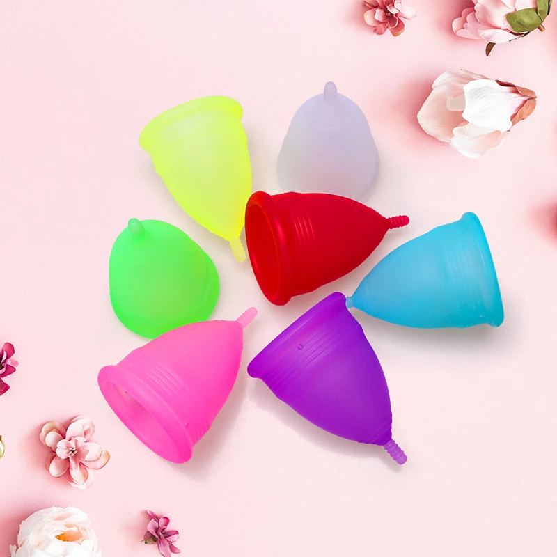 Hot Selling 100% Menstruation Cup Silicone Girls Copas Menstrual Cup ...