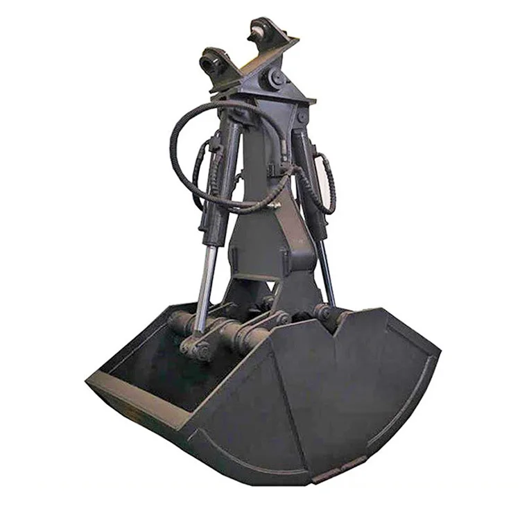 Closed Tightly Digging Coal Sand Hydraulic Rotary Shell Clamshell Grab ...