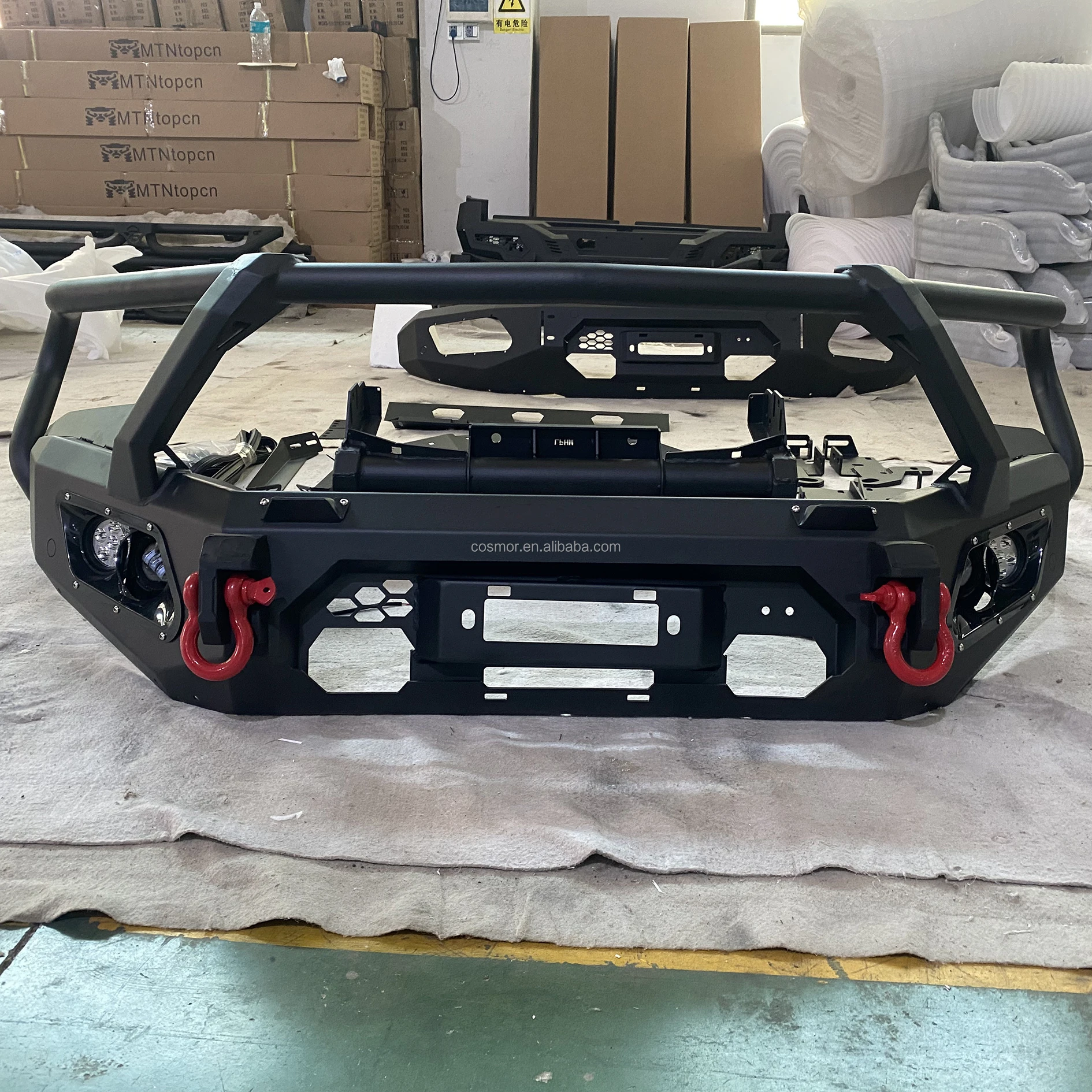 Steel Front Bumper for Toyota Hilux - Durable & Stylish